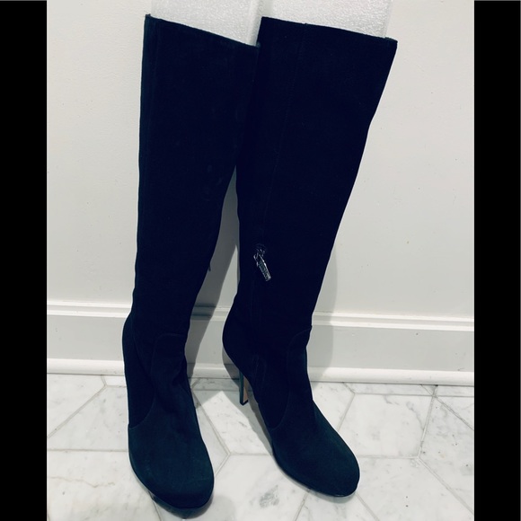 MaxMara | Shoes | Max Mara Suede Knee High Boots Size 36 | Poshmark